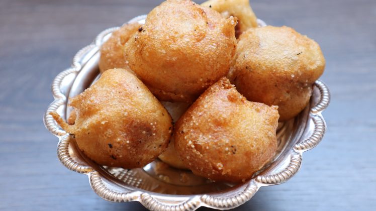 Poornam boorelu | Poornalu | Sweet Fried Dumplings - Sowji's Kitchen