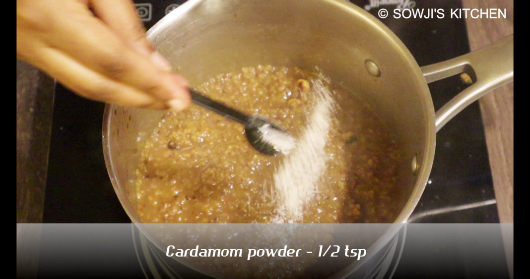 Cracked wheat Halwa | Godhuma ravva halwa - Sowji's Kitchen