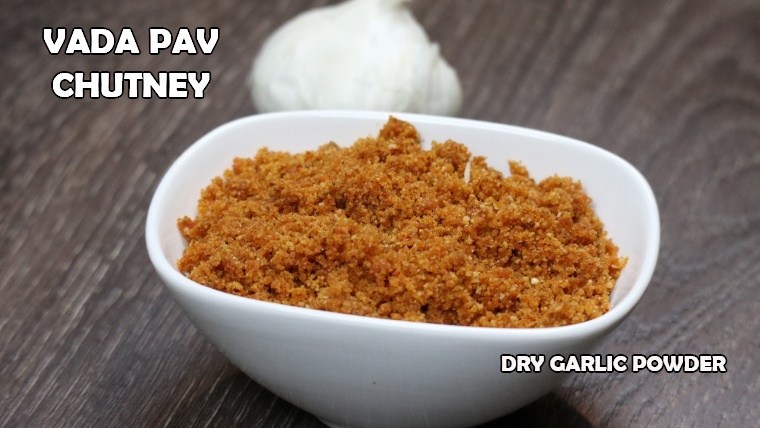 Vada Pav Chutney | Dry coconut garlic chutney - Sowji's Kitchen - Sowji ...