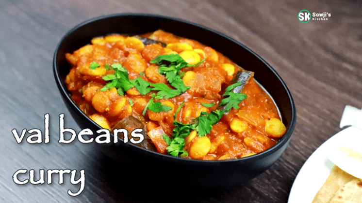 Val beans curry | mochakottai eggplant kuzhambu | Butter Bean Curry ...